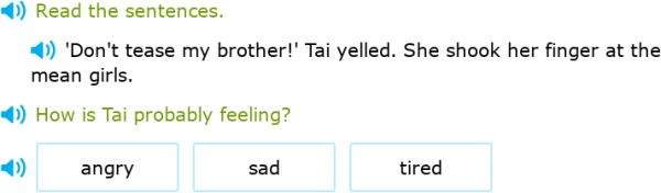IXL - Use actions and dialogue to understand characters (Class I ...