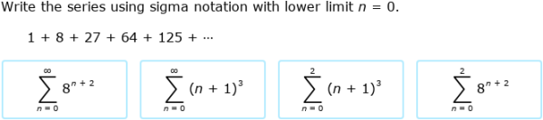 IXL - Introduction to sigma notation (Class XII maths practice)