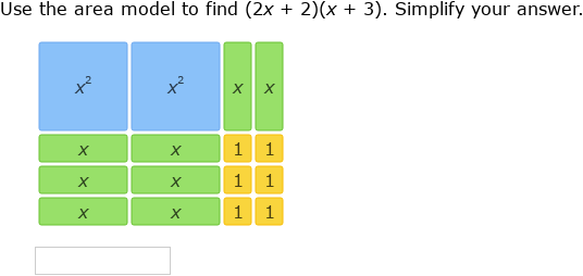 IXL - Multiply two polynomials using algebra tiles (Class X maths practice)