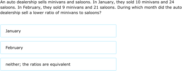 IXL - Compare ratios: word problems (Class VII maths practice)