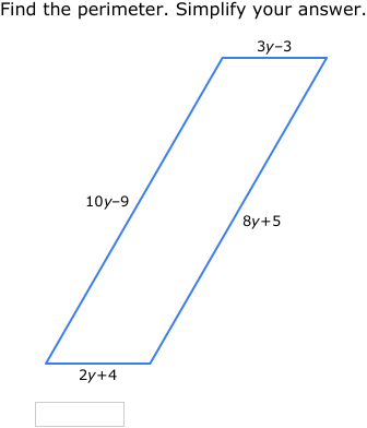 IXL - Add polynomials to find perimeter (Class VIII maths practice)