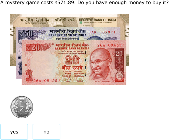 IXL - Purchases - do you have enough money - up to 1,000 rupees (Class ...