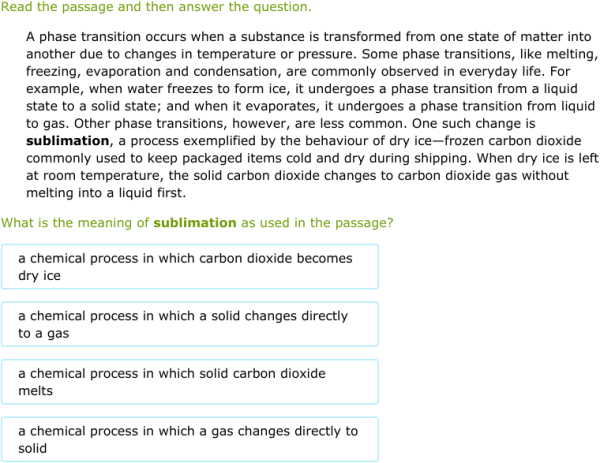 IXL - Domain-specific vocabulary in context: science and technical ...