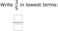 IXL - Write fractions in lowest terms (Class VI maths practice)