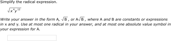 IXL - Simplify radical expressions with variables II (Class IX maths practice)
