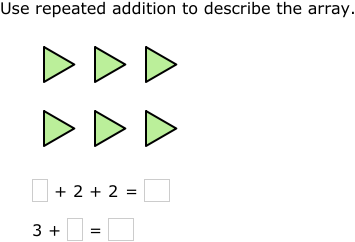 IXL - Write addition sentences for arrays - sums to 10 (Class II maths ...