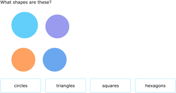 IXL - Identify two-dimensional shapes (Class III maths practice)