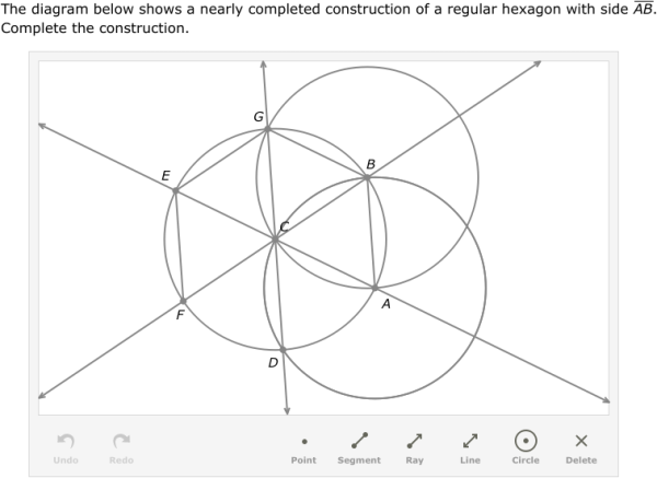 IXL - Construct an equilateral triangle or regular hexagon (Class VIII ...