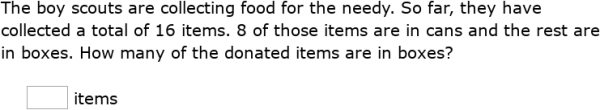 IXL - Addition and subtraction word problems (Class I maths practice)