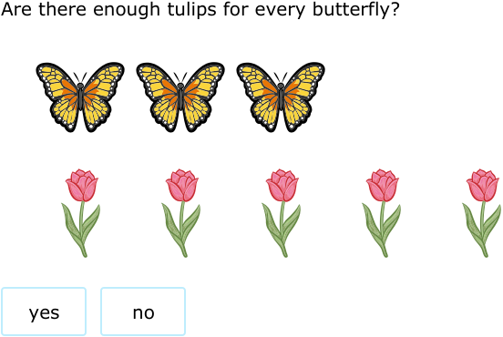 IXL - Are there enough? (Lower kindergarten maths practice)