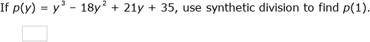 IXL - Evaluate polynomials using synthetic division (Class XI maths practice)