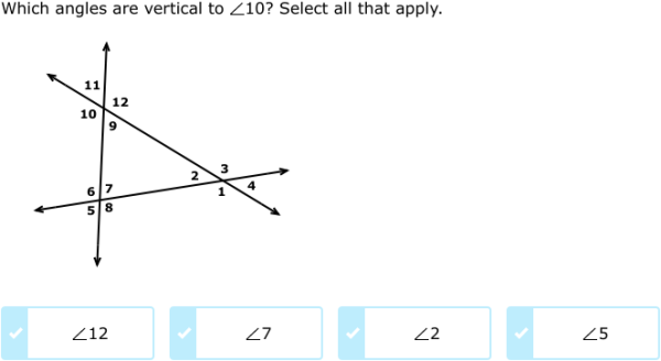 IXL - Identify complementary, supplementary, vertical, adjacent and ...