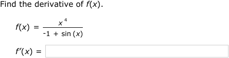 IXL - Find derivatives using the quotient rule I (Class XI maths practice)
