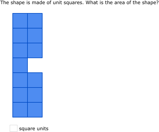 IXL - Find the area of figures made of unit squares (Class IV maths ...