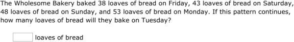 IXL - Number sequences: word problems (Class VIII maths practice)