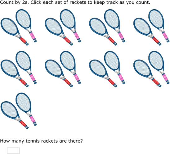 IXL - Learn to skip-count by twos (Upper kindergarten maths practice)