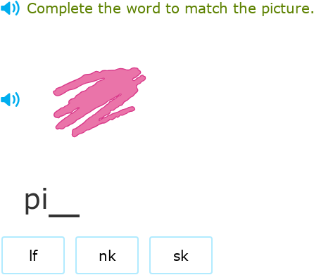 IXL - Complete the word with the right final consonant blend (Upper ...