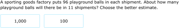 IXL - Estimate sums, differences, products and quotients: word problems ...