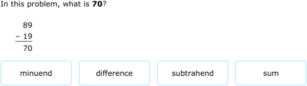 IXL - Addition and subtraction terms (Class II maths practice)