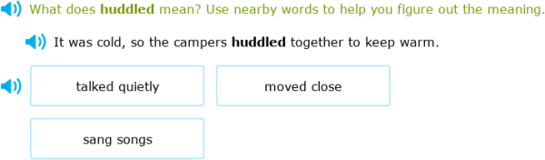 IXL - Use context to identify the meaning of a word (Class II English ...