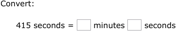IXL - Convert time units (Class V maths practice)