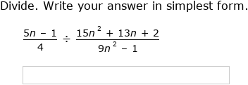 IXL - Multiply and divide rational expressions (Class XI maths practice)
