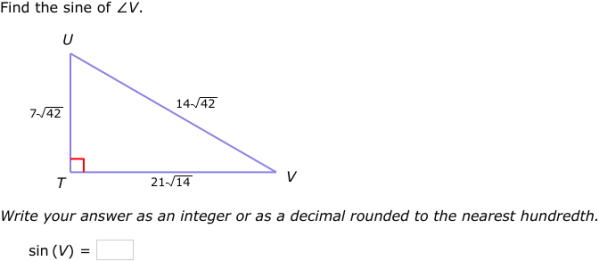 IXL - Trigonometric ratios: sin, cos and tan (Class X maths practice)
