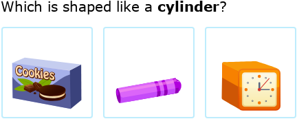 IXL - Shapes of everyday objects I (Class I maths practice)