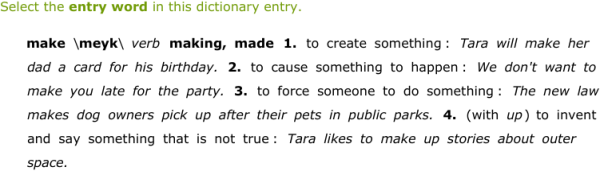 Ixl Use Dictionary Entries Class V English Practice