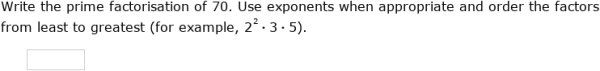 IXL - Prime factorisation with exponents (Class VI maths practice)