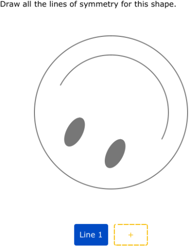 IXL - Draw lines of symmetry (Class VIII maths practice)