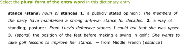 IXL - Use dictionary entries (Class VII English practice)