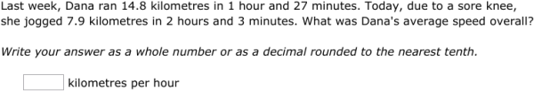 IXL - Rate of travel: word problems (Class X maths practice)