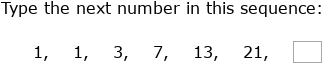 IXL - Complete an increasing number sequence (Class V maths practice)