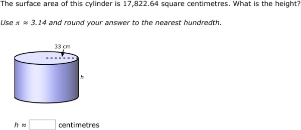 IXL - Surface area of prisms and cylinders (Class IX maths practice)