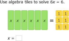 IXL - Model and solve equations using algebra tiles (Class IX maths ...