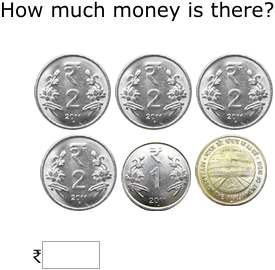 IXL - Count money - 1-, 2- and 5-rupee coins (Upper kindergarten maths ...
