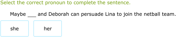 IXL - Compound subjects and objects with personal pronouns (Class V ...