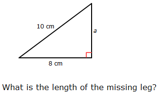 IXL - Pythagoras' theorem: find the missing leg length (Class VIII ...
