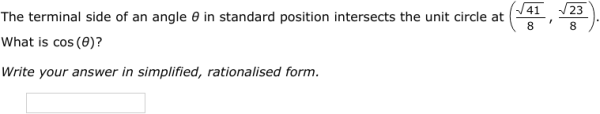 IXL - Find trigonometric ratios using the unit circle (Class XII maths ...