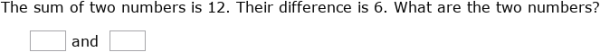 Ixl Find Two Numbers Based On Sum And Difference Class Iii Maths