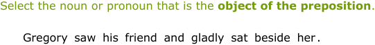IXL - Identify prepositions and their objects (Class III English practice)