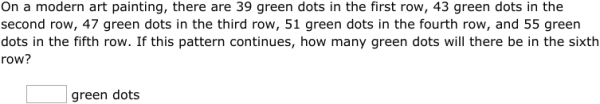 IXL - Number patterns: word problems (Class IV maths practice)