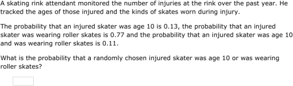 IXL - Find probabilities using the addition rule (Class XI maths practice)