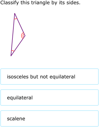 IXL - Classify triangles (Class IX maths practice)