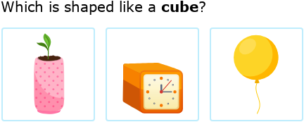 IXL - Shapes of everyday objects I (Upper kindergarten maths practice)