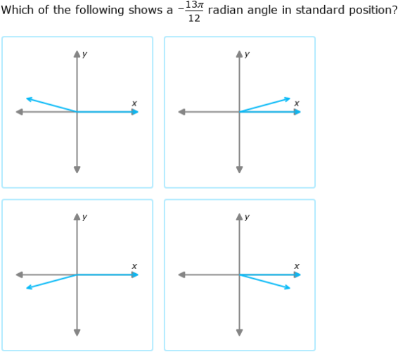 IXL - Graphs of angles (Class XI maths practice)