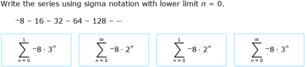 IXL - Introduction to sigma notation (Class XI maths practice)