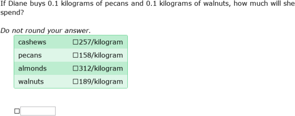 IXL - Word problems with money (Class XI maths practice)