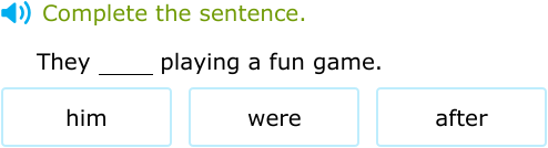 IXL - Complete the sentence with the correct sight word (Class I ...
